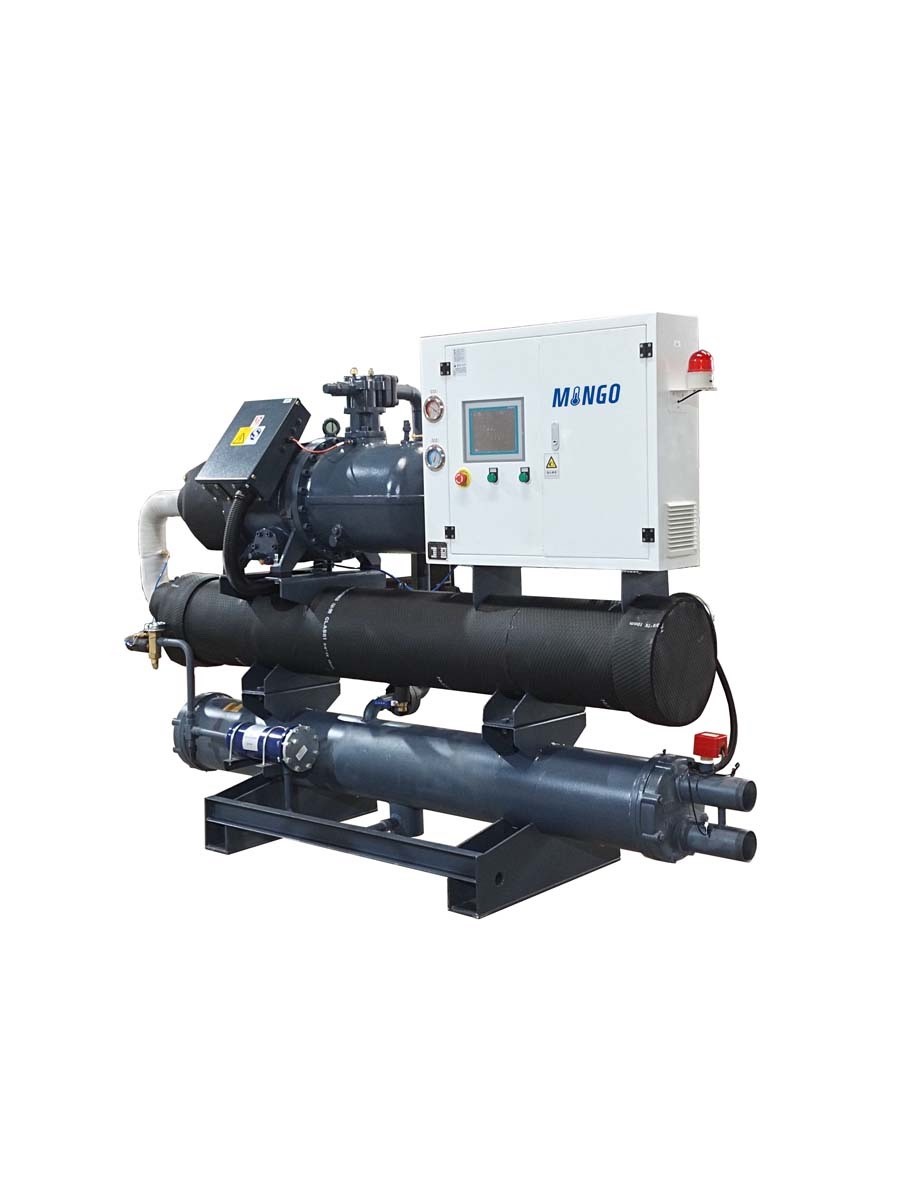 Wassergekühlter Schraubkompressor-Kühler 200 PS 200 kW/hr ...